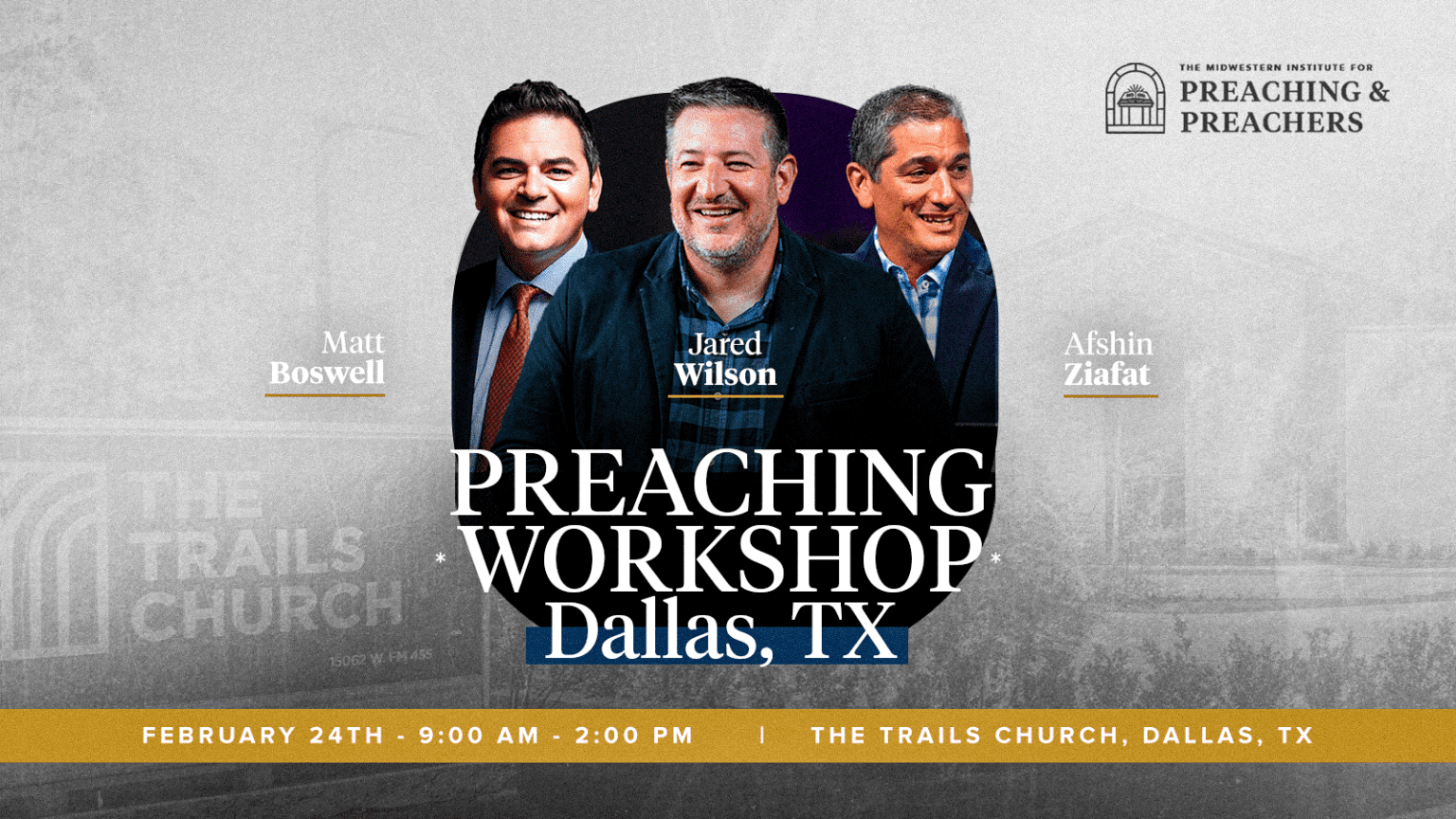 North Dallas: The Trails Church Celina - Preaching and Preachers Institute