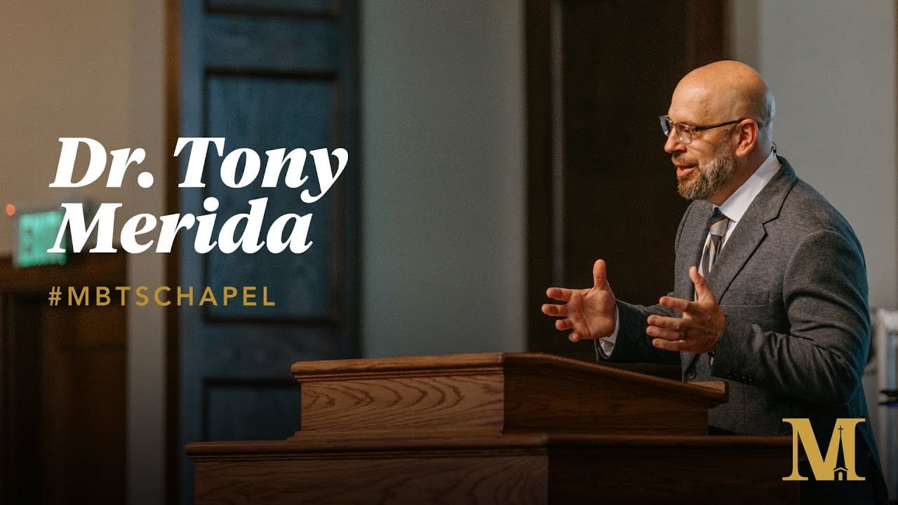 Chapel with Dr Tony Merida - Preaching and Preachers Institute